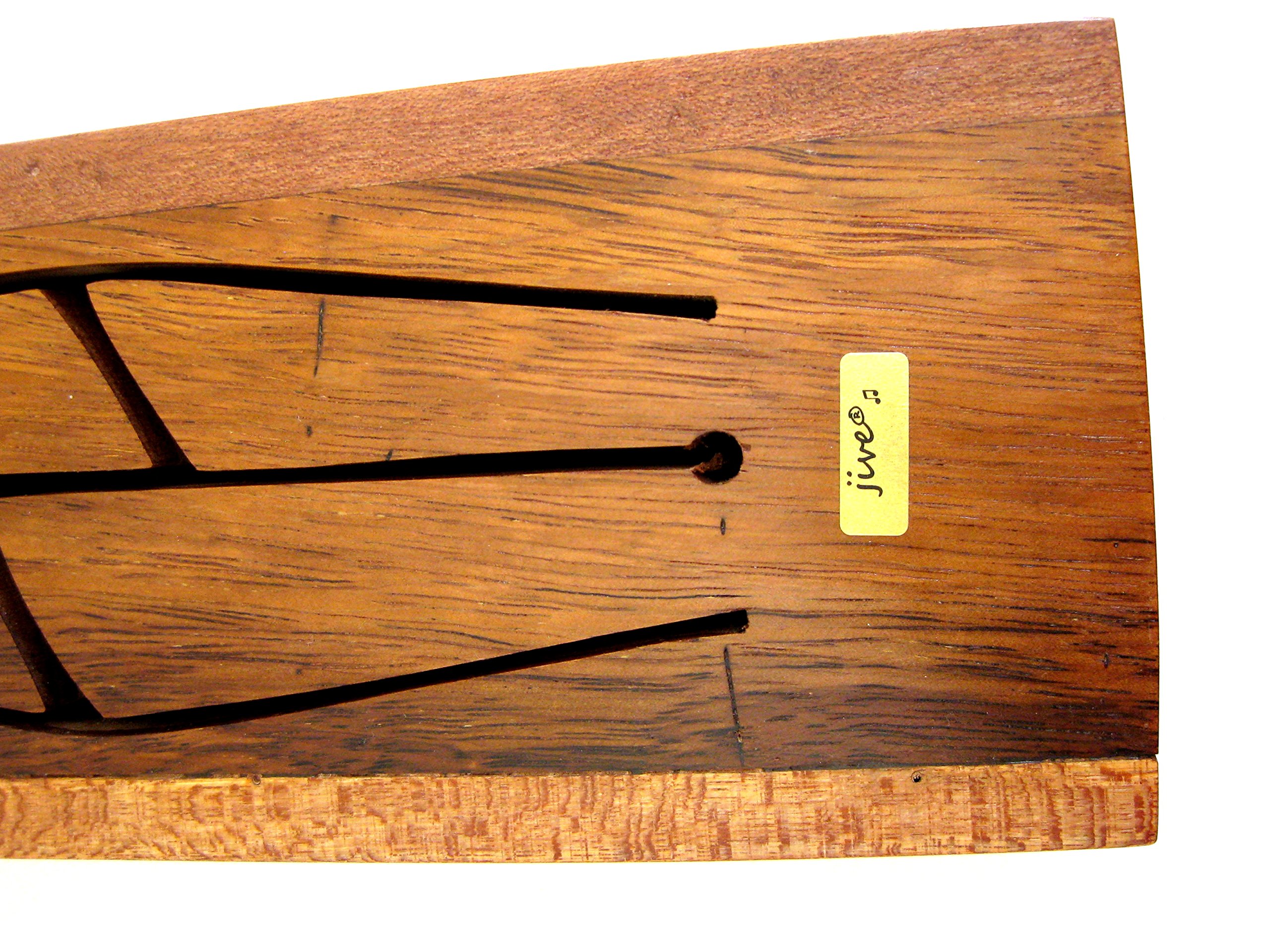 Mahogany Wood Tongue Drum Slit Tongue Log Drum With Mallets 4 Notes, PROFESSIONAL SOUND/QUALITY - JIVE BRAND