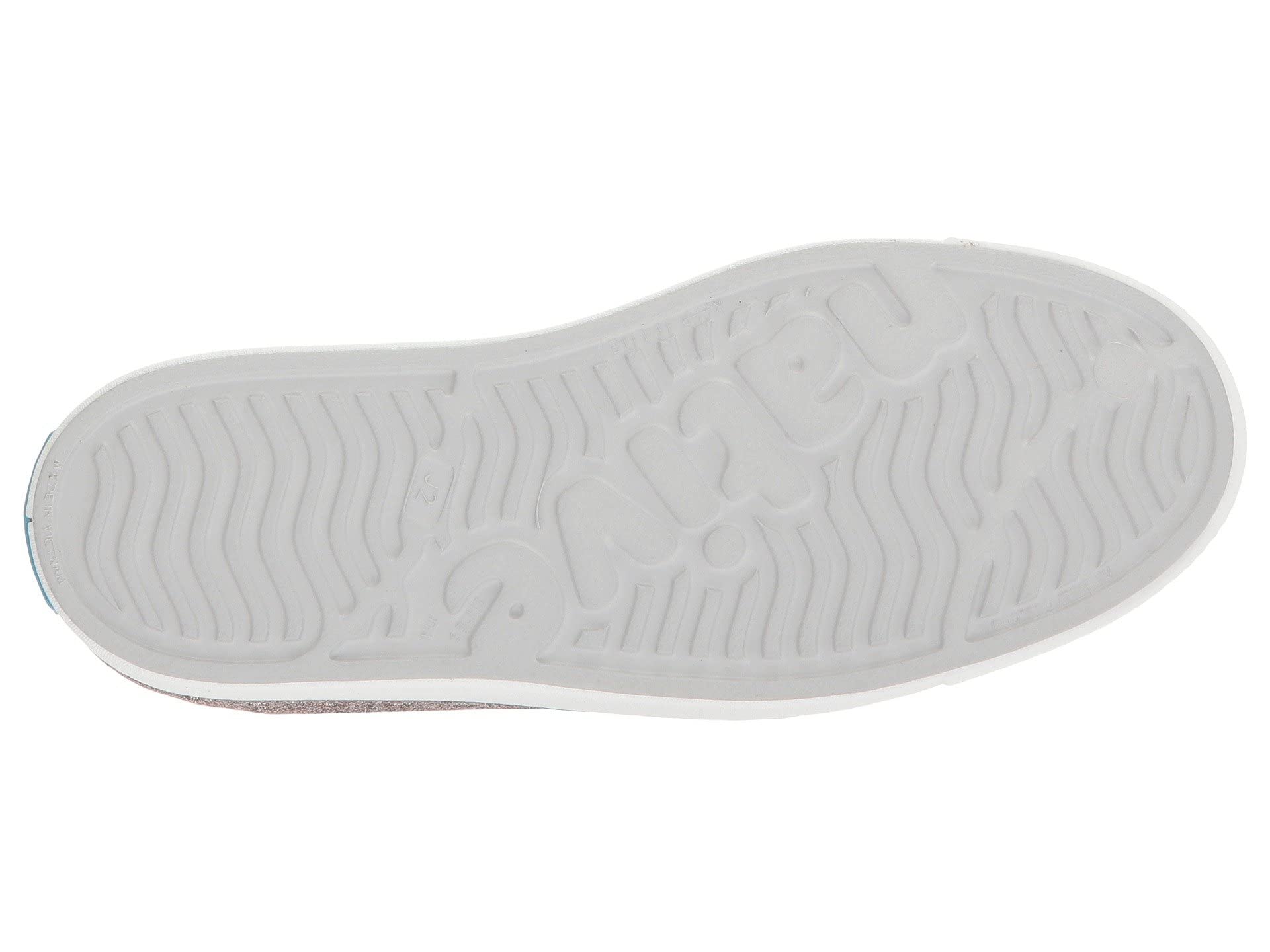 Native Shoes Boy's Jefferson (Toddler/Little Kid) Pigeon Grey/Victoria Blue 4 Toddler M