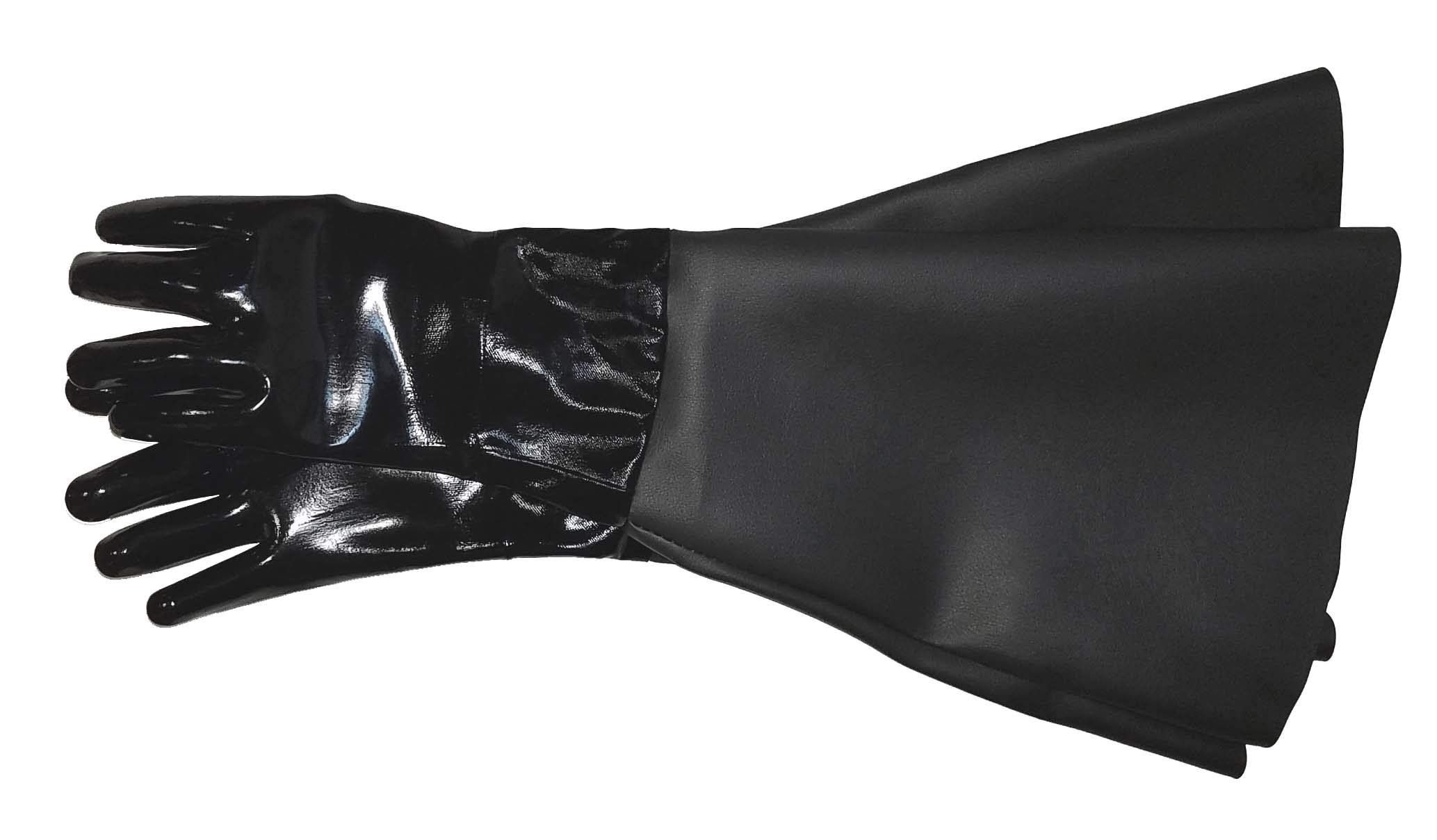 TUFF-Blast Neoprene Gloves for Sandblasting Sandblaster Sand Blast Cabinet - 7" x 26" Made in USA