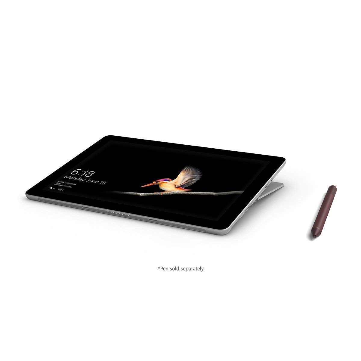 Microsoft Surface Go KCH-00001 128GB 10" WiFi + 4G LTE, Silver (Renewed)
