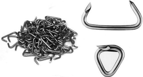 WATERCARBON Tools126 Auto Parts Industries Straight Hog Ring Upholstery Installation Kit Pliers Seat Cover Upholstery Hog Rings pack-100-Piece Ring Set