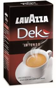 Lavazza: "Dek" Roasted Ground Coffee, Decaffeinated Intense Taste 8.8 Ounce (250gr) Packages (Pack of 2) [ Italian Import ]