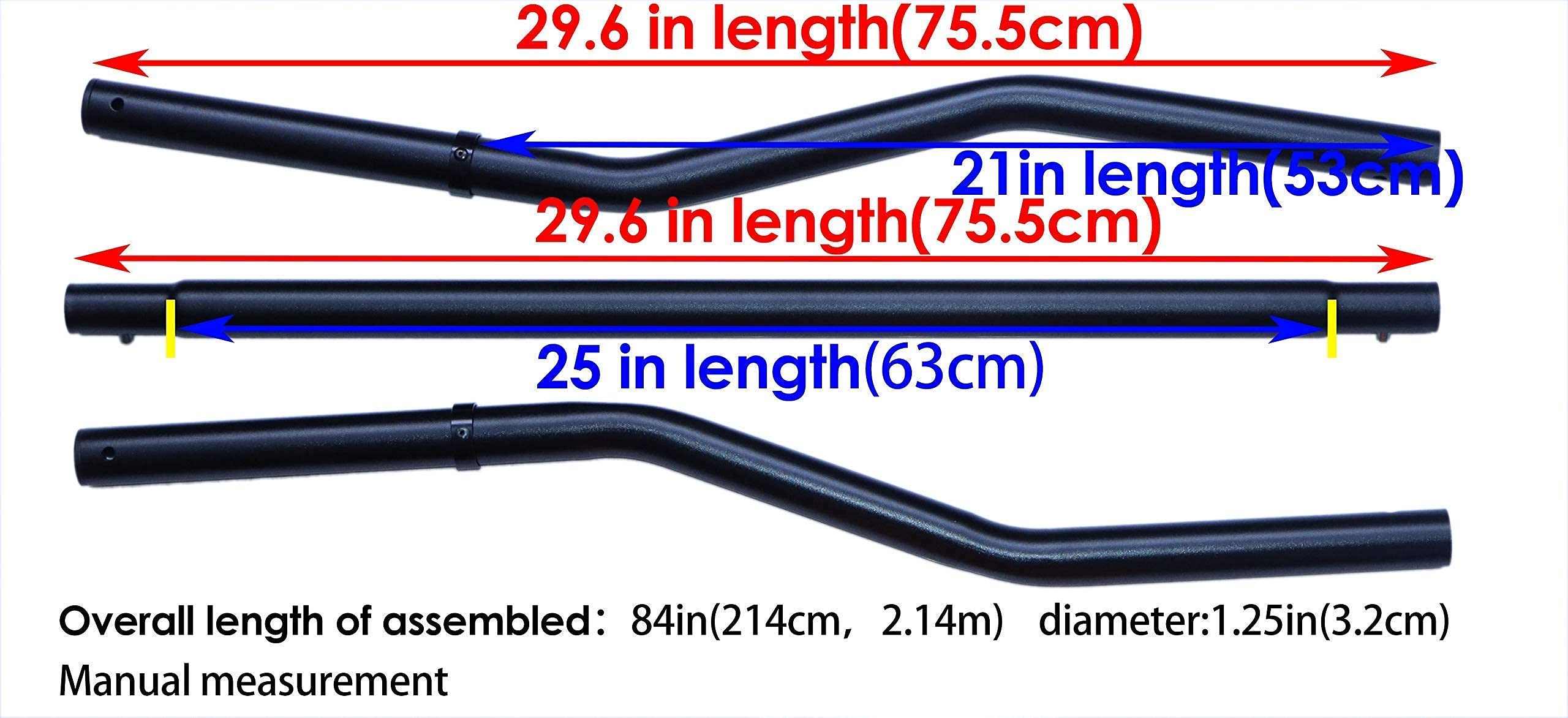METER STAR Kayak Stabilization System Float and Rods Kit, for Kayaks, Canoes, Fishing Boats, Ocean-Going Boats Easy Install and High Stability