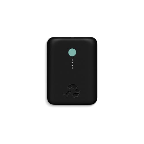 Nimble Champ 5K Portable Charger, 15W USB-C Fast Charging Power Bank Compatible with iPhone, iPad, Android and More, Made from Recycled Plastic