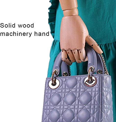 Mannequin Torso Mannequin Dress Form Torso Female Tailors Dummy Dressmakers Dummies Fashion Students Display Bust with Solid Wood Arm Flexible Adjustment for Apparel Jewe