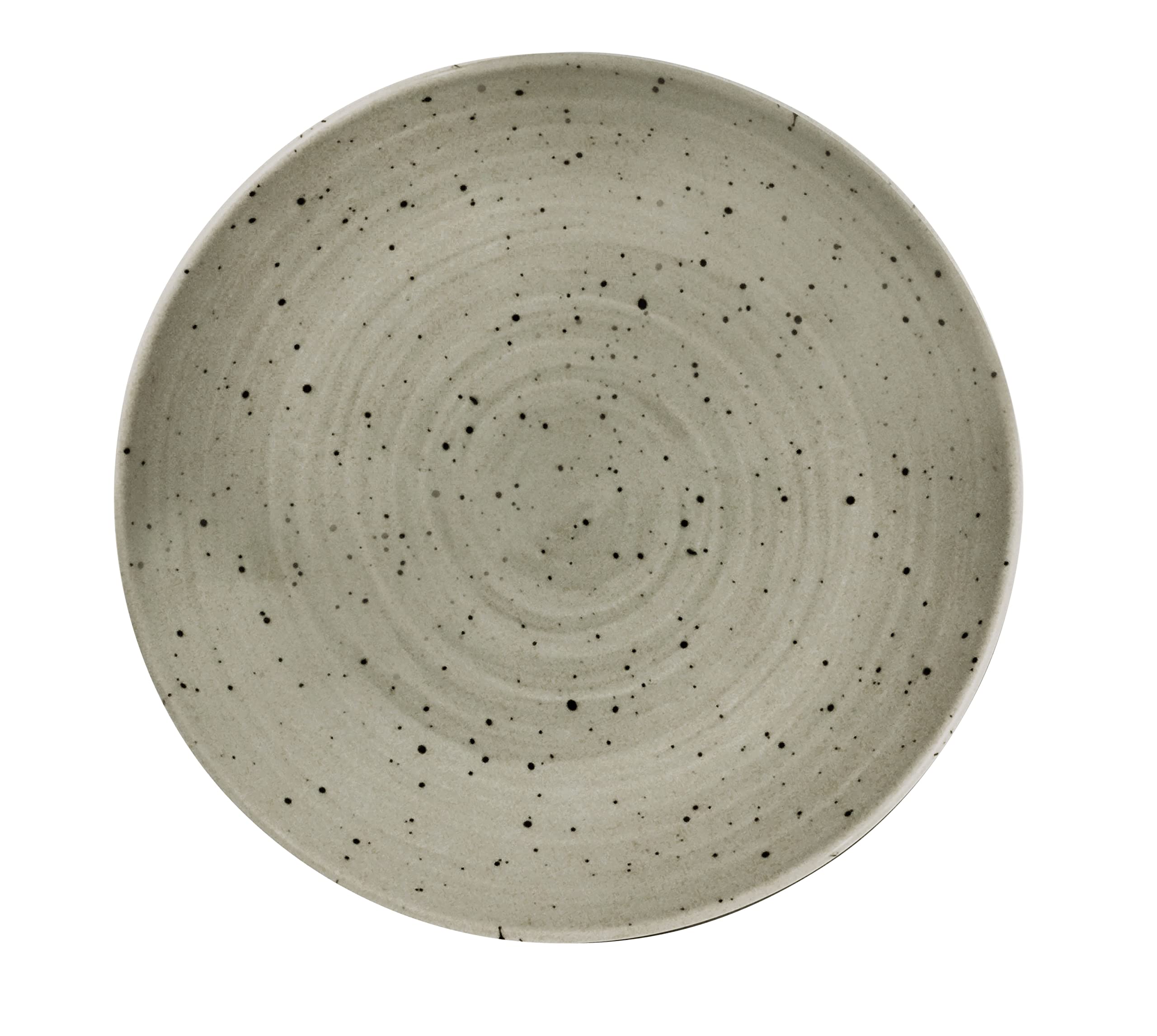 Sango Siterra Painter's Palette 16-Piece Stoneware Dinnerware Set with Round Plates and Bowls, Multicolor