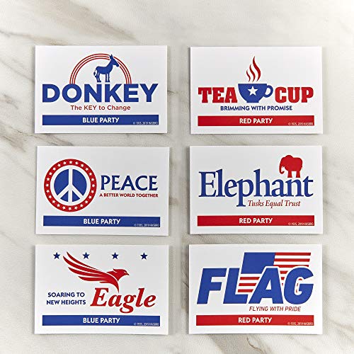 Monopoly House Divided Board Game: Elections and White House Themed Game; Board Game for Families and Kids Ages 8 and Up