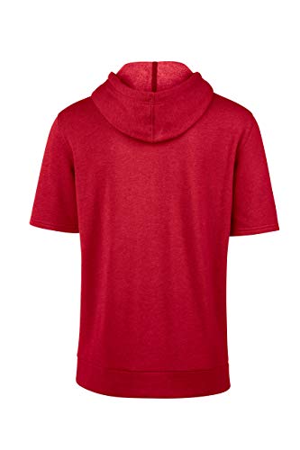 Mizuno Game Time Sleeve Hoodie, Red, X-Large