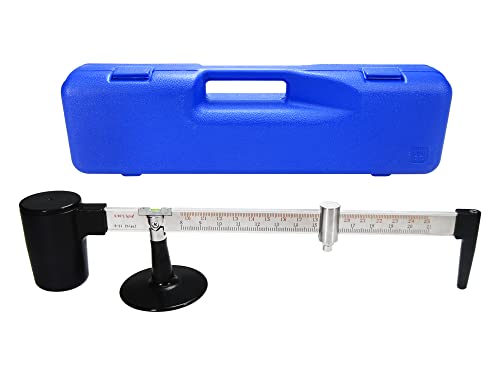 YUCHENGTECH Mud Hydrometer Mud Scale Liquid Densimeter Hydrometer Mud Gravity Balance Hydrometer with Measuring Range 0.96-2.5g/cm³ Measuring Accuracy 0.01g/cm³