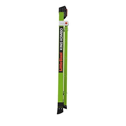 Little Giant Ladder Systems 13610-071 King Kombo 3-in-1 Ladder, 6 Ft, Gray