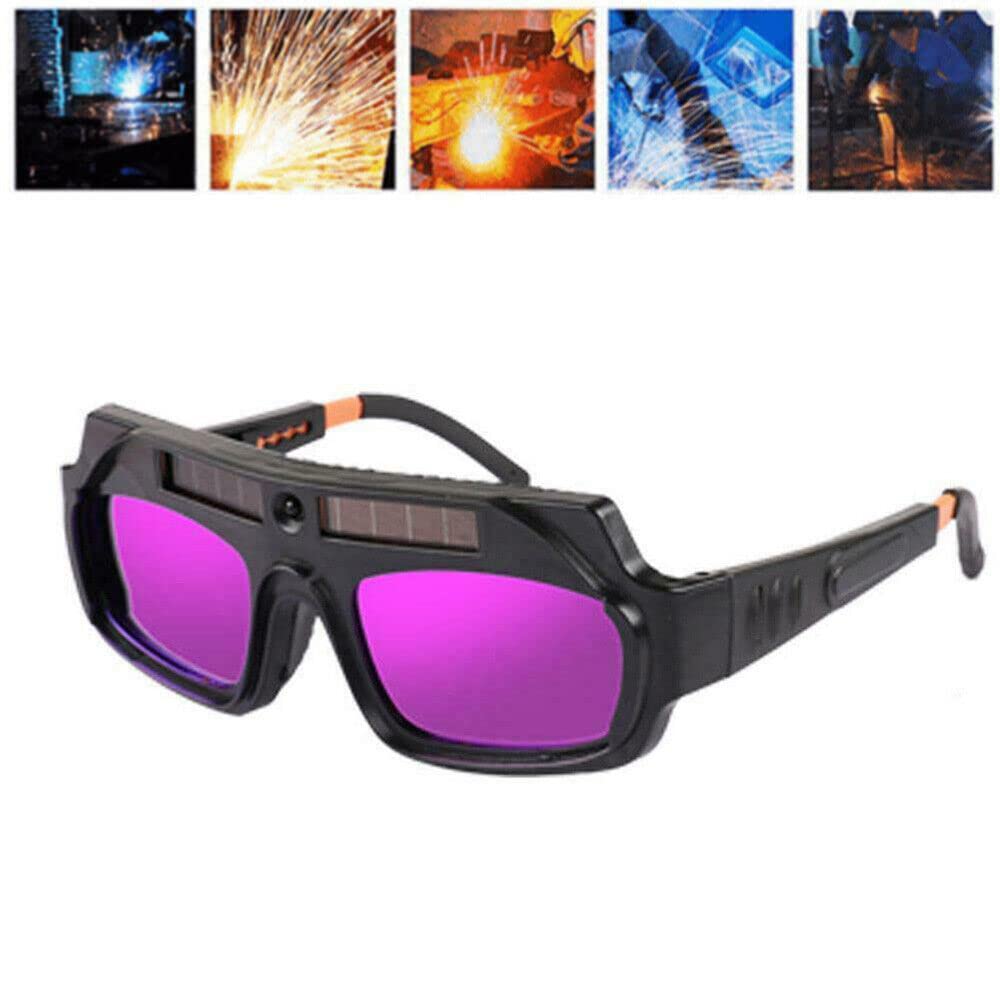 TEAMWILL 2PACK Welding Welder Glasses Mask Solar Auto Darkening Helmet Eyes Goggle Anti-glare