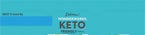 Peanut Butter Wonderworks Keto Friendly Breakfast Cereal, Keto Friendly Snack, 1g sugar, 10.6 oz