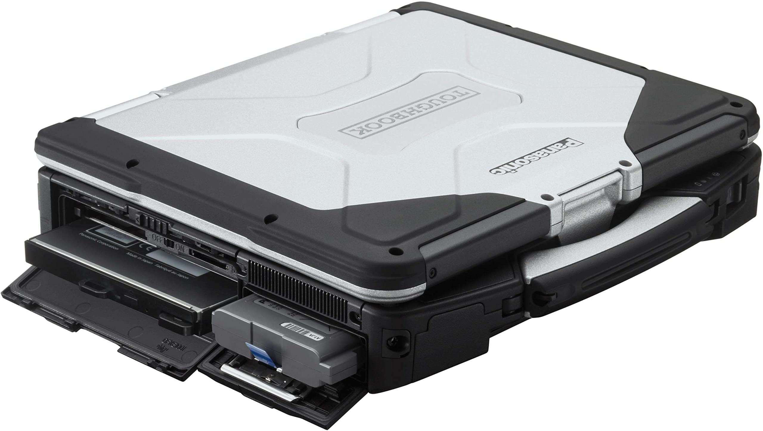 Panasonic Toughbook CF-31 MK5, Intel i5-5300U @2.3GHz, 13.1-inch LED Touchscreen, 16GB, 1TB SSD, Windows 10 Pro, WiFi, Bluetooth, DVD, 4G LTE, GPS, Backlit Keyboard (Renewed)