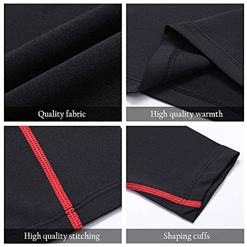 Milin Naco Compression Shirts for Men Long Sleeve Compression Undershirts Dry Fit Compression Shirt Baselayer Rash Guard