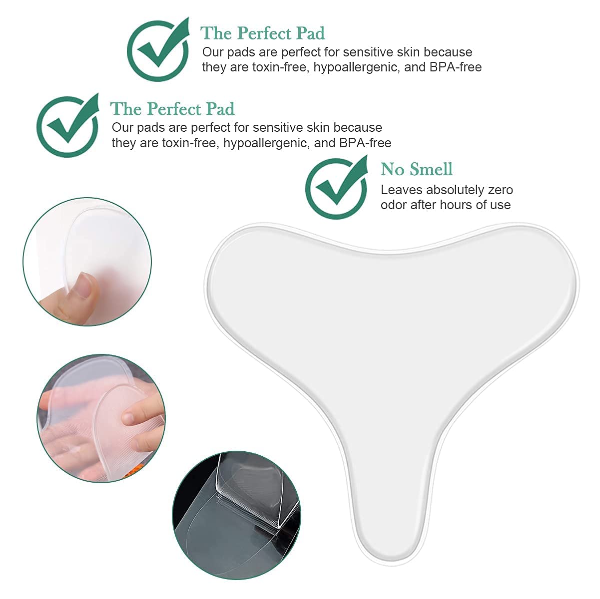 Yishqi Wrinkle Patches for Face Overnight, Anti-Wrinkle, Hypoallergenic, Smoothening, Softening
