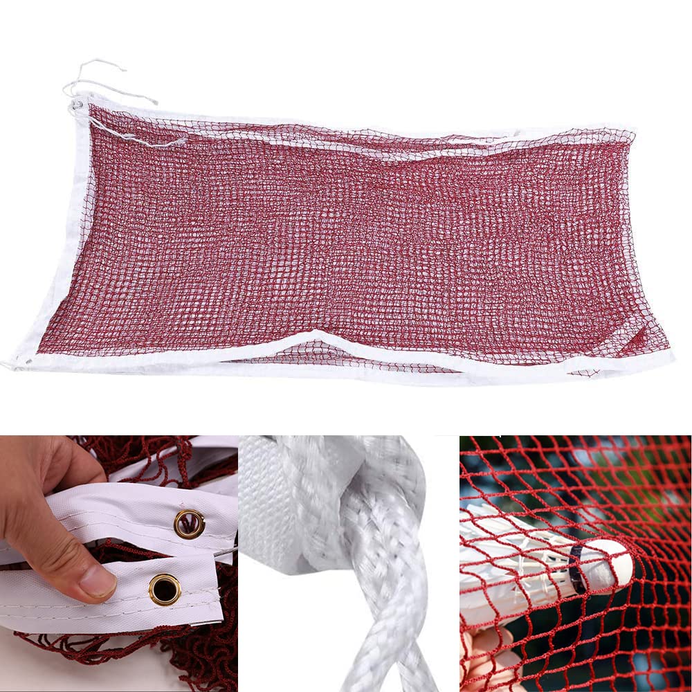 Singring Portable Badminton Net Outdoor Replacement Badminton Net Badminton Tournament Mesh Net for Tennis 20 x 2.6 ft