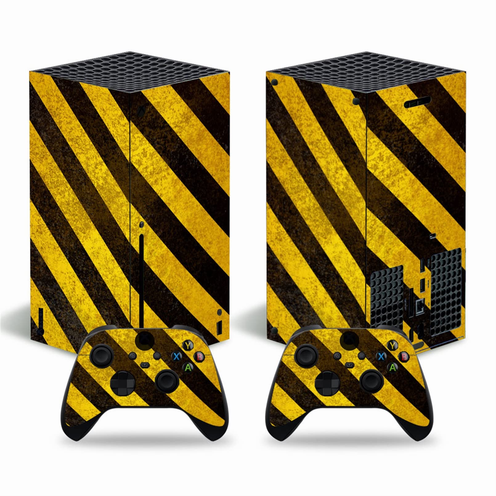 Top factory Skin Decal Protective Vinyl Skin Decal Cover for Series X Console Skins Wrap Sticker with Two Free Wireless Controller Decals 83627 Decal