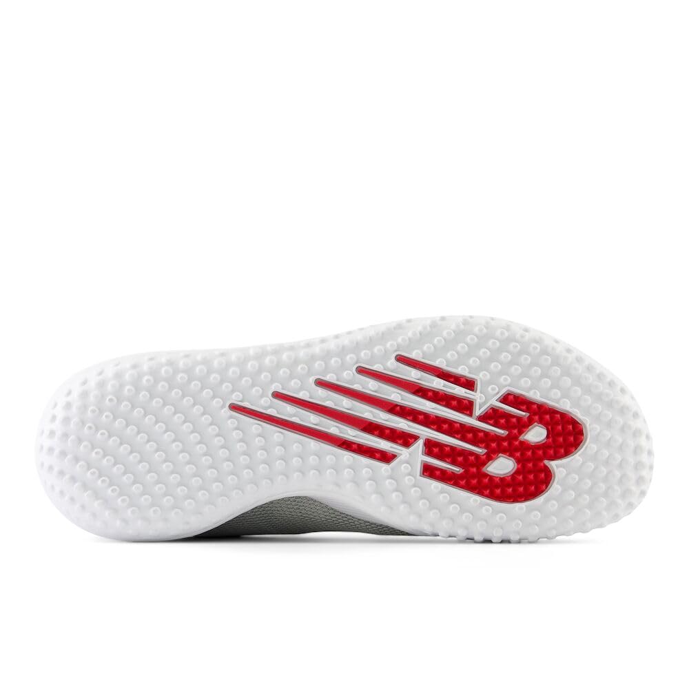 New Balance Unisex FuelCell 4040 V7 Turf Trainer Baseball Shoe, Raincloud/Optic White, 6.5 US Men