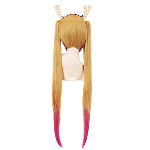 PonPom Tohru Wigs, Anime Miss Kobayashi's Dragon Maid Cosplay Wigs (Tohru)
