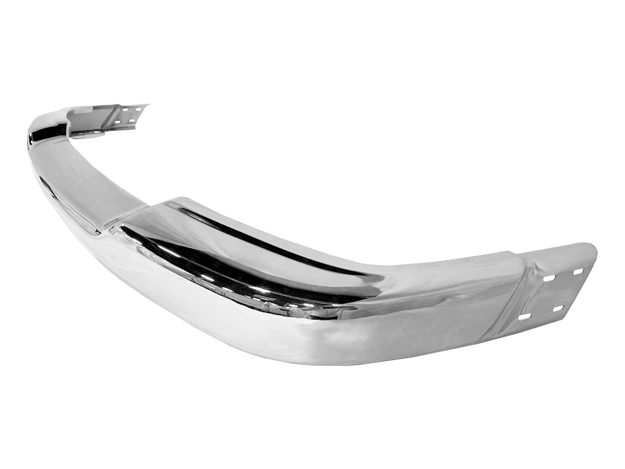 MBI AUTO - Chrome, Steel Front Bumper Face Bar for 2001-2005 Ford Ranger Pickup 4WD 01-05, FO1002368