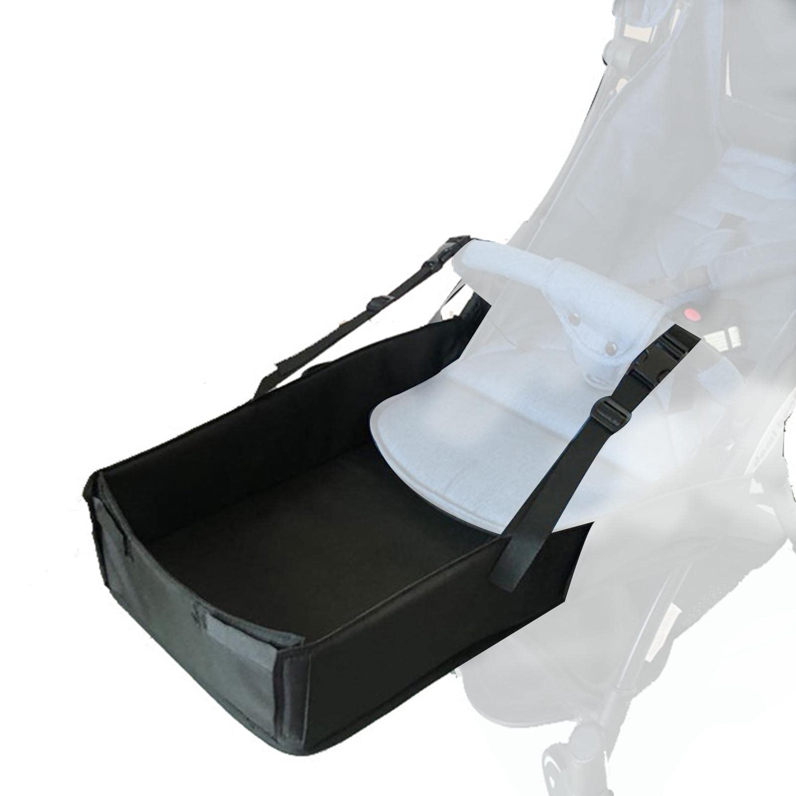 SuTL Foot Rest for Stroller - Adjustable Baby Stroller Footrest Extension | Pram Feet Extension Footrest Pushchair Accessories, 50cm Extended Seat Board for Stroller Pram