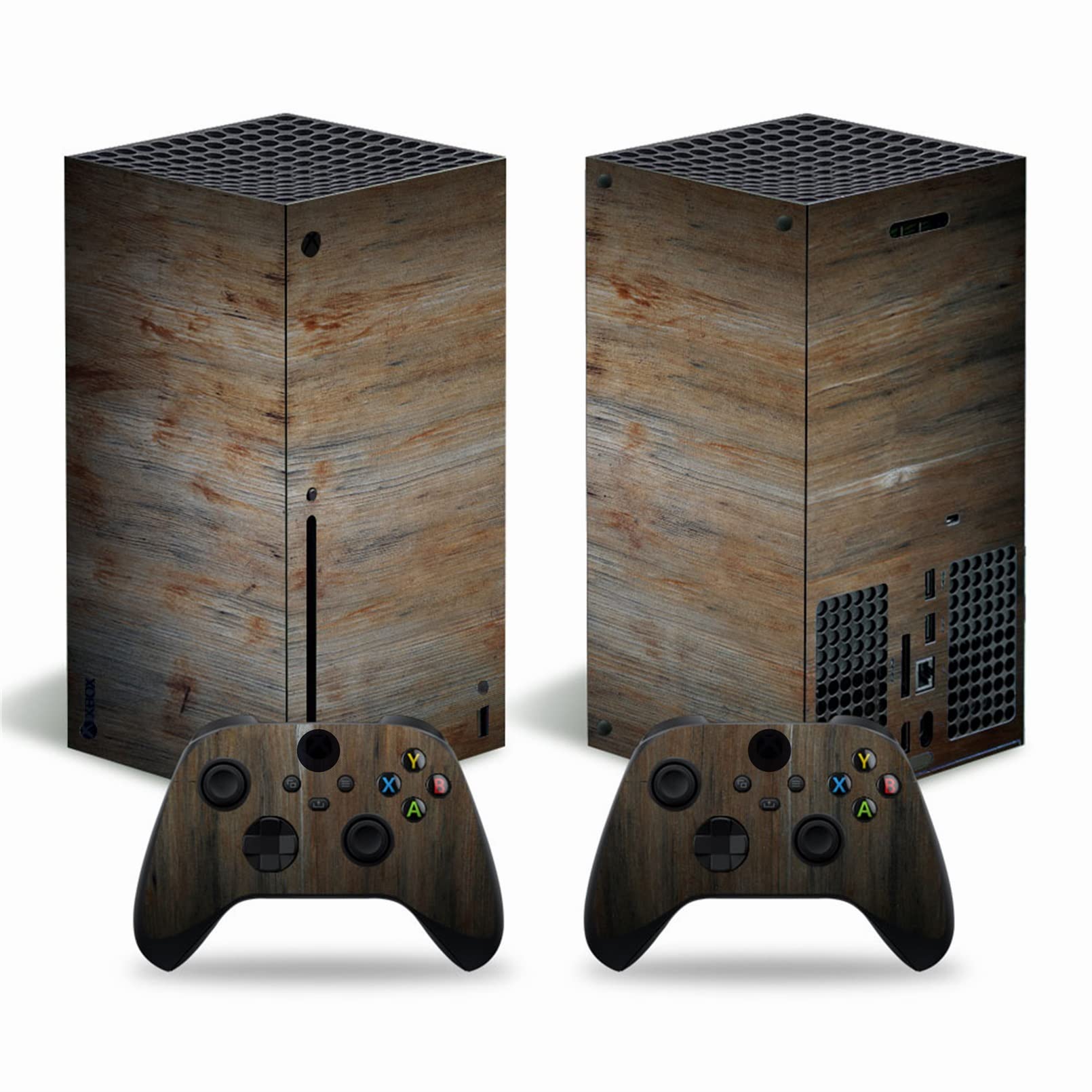 Top factory Skin Decal Protective Vinyl Skin Decal Cover for Series X Console Skins Wrap Sticker with Two Free Wireless Controller Decals 49412 Decal