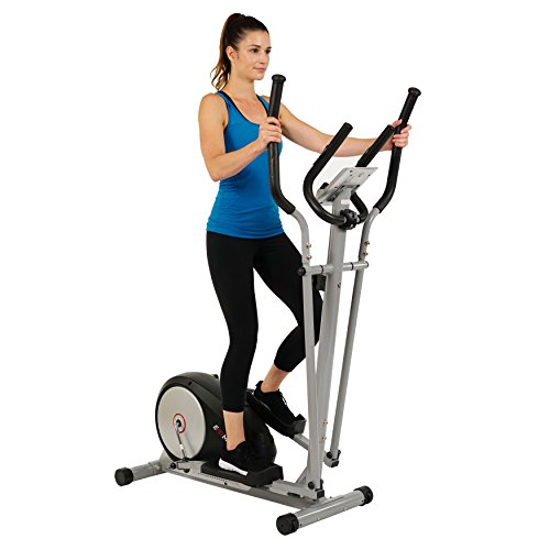 Magnetic Elliptical Machine Trainer w/LCD Monitor and Pulse Rate Grips (E006)