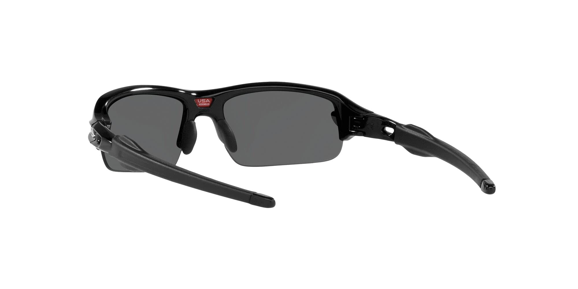 Oakley Youth OJ9008 Flak XXS Square Sunglasses, Polished Black/Prizm Black, 58 mm
