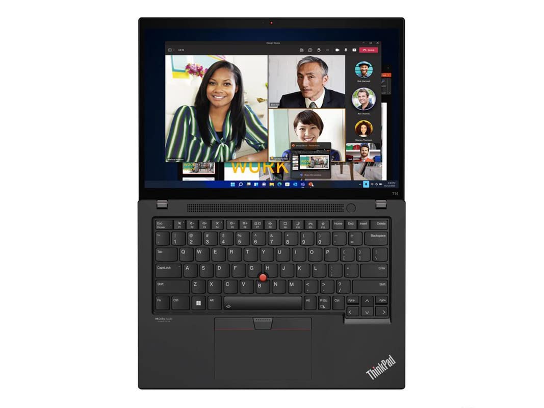 Lenovo 2022 Thinkpad T16 16" WQXGA FHD IPS 300 nits Business Laptop, Intel Core i7-1255U, 32GB RAM, 2TB SSD, Fingerprint Reader, Backlit Keyboard, Windows 11 Pro, Black, 32GB USB Card (Renewed)