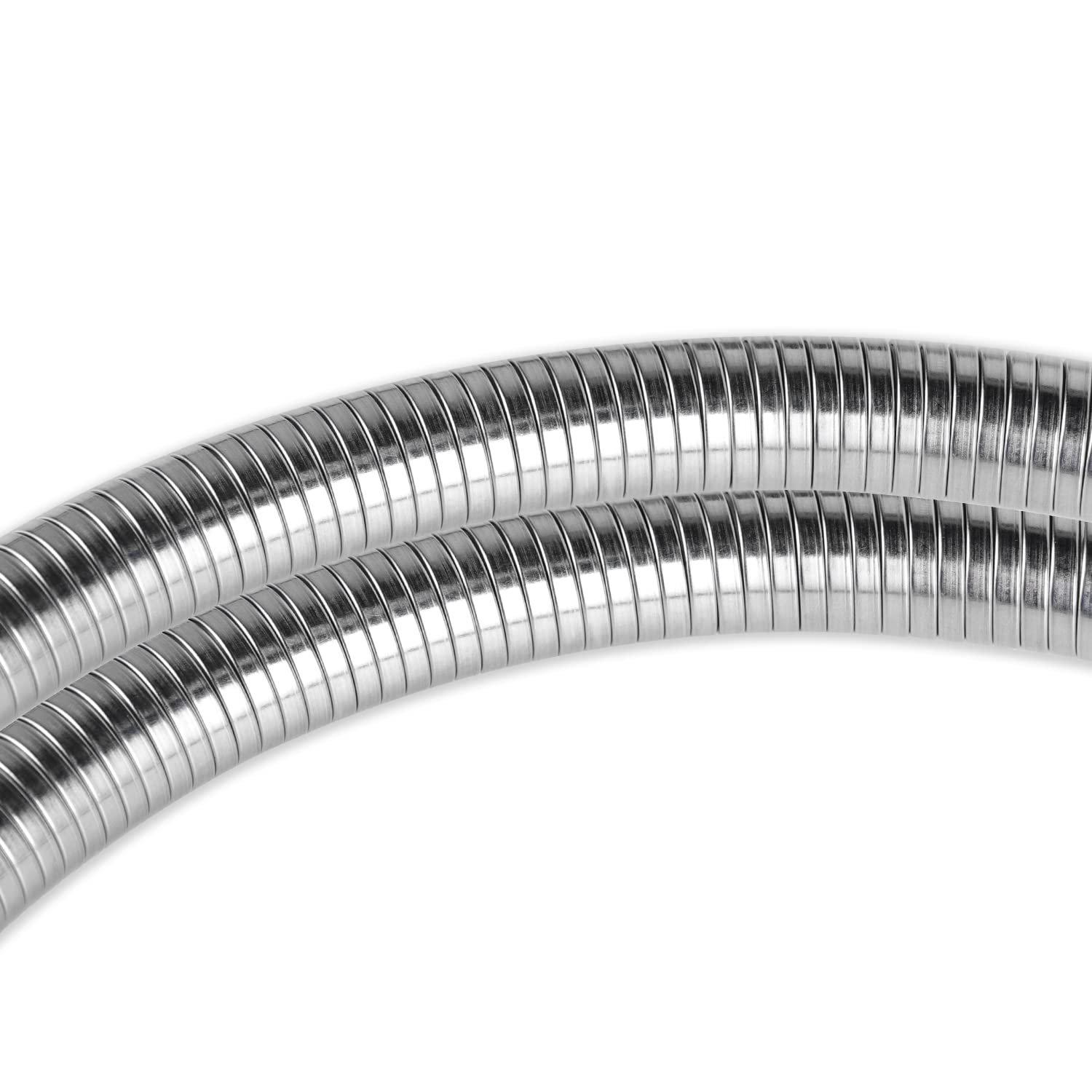 TBER Replacement B-0044-H Pre Rinse Sprayer Hose for TS Brass, 44β Flexible Stainless Commercial Kitchen Sink Faucet Hose with Heat Resistant Grip Handle(Gray)