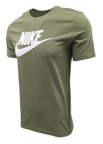 Nike Men's Swoosh Air Metallic Graphic Tee (as1, Alpha, l, Regular, Regular, Pacific Blue/White)