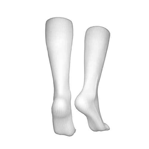 SARNFANS Candy Cane Fashion Compression Socks,Yummy Sweet Lollipop Candy Macaroon Cupcake And Donut Performance Polyester Cushioned Athletic Crew Socks for Running,Athletic,Multicolor- 19.8 inch