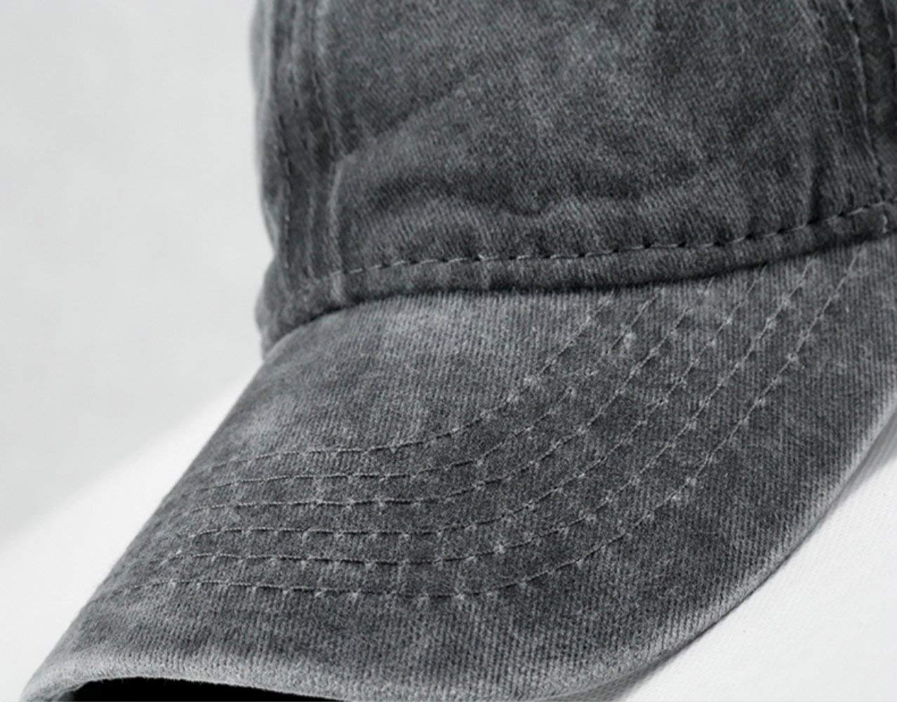 MSGUIDE Women's Share The Love Baseball Cap Vintage Cotton Washed Distressed Adjustable Dad Hat Gray