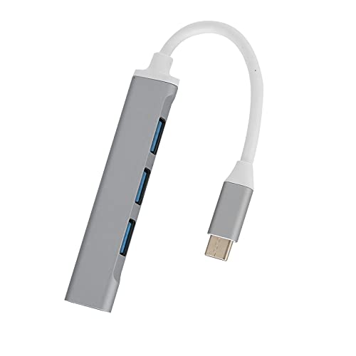 USB C Hub, 4 in 1 USB Adapter with 1 x USB 3.0/3 x USB2.0, 4 Ports USB Type C to USB Hub Adapter, Portable USB Docking Station