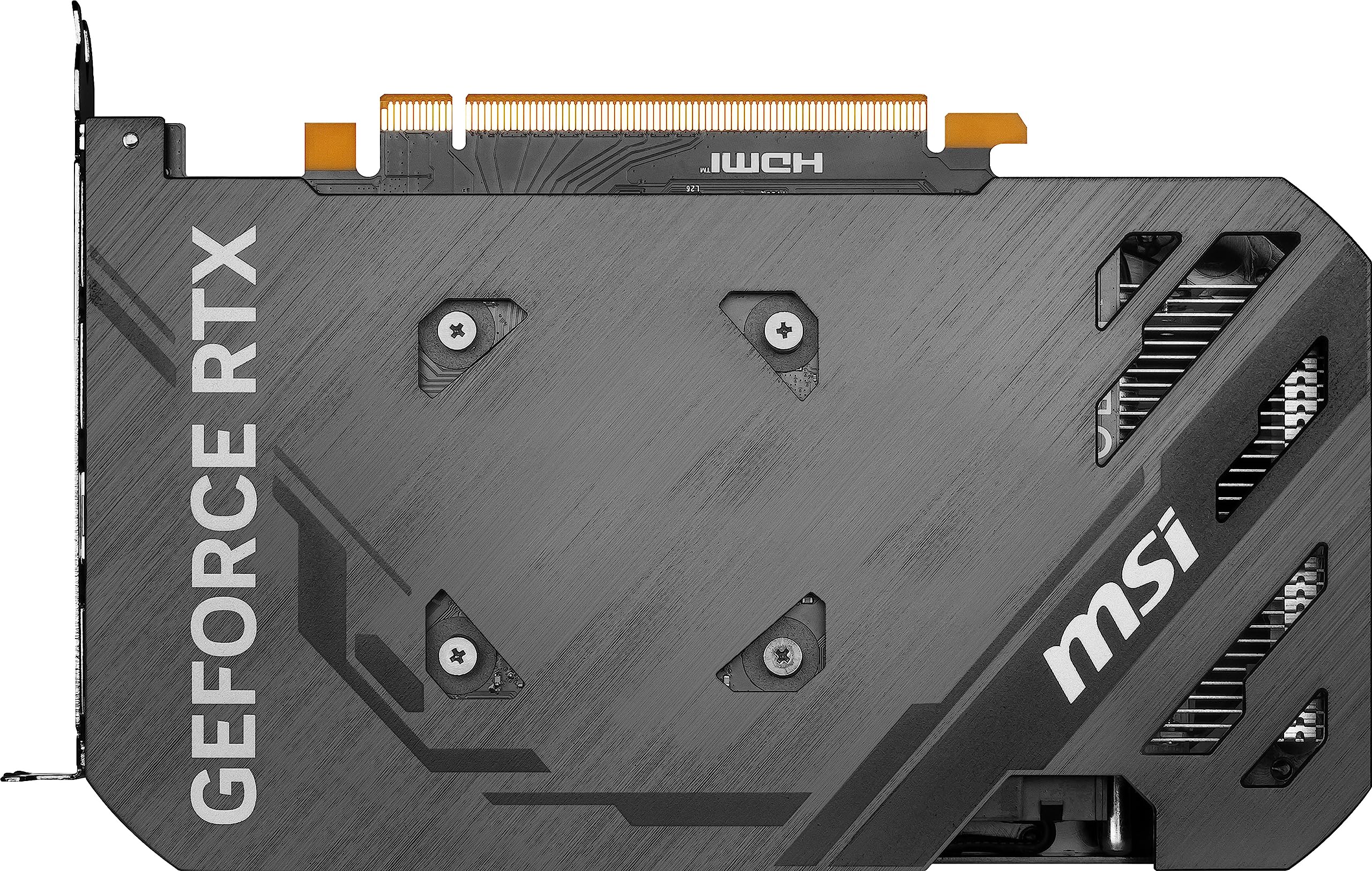 MSI Gaming GeForce RTX 4060 8GB GDRR6 Extreme Clock: 2505 MHz 128-Bit HDMI/DP Nvlink TORX Fan 4.0 Ada Lovelace Architecture Graphics Card (RTX 4060 Ventus 2X Black 8G OC)