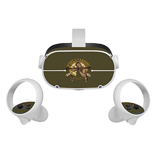 The Series Survial Horror Zombie Movie Oculus Quest 2 Skin VR 2 Skins Headsets and Controllers Sticker Protective Decal Accessories
