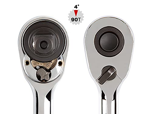 TEKTON 3/8 Inch Drive x 8 Inch Quick-Release Ratchet | SRH11108