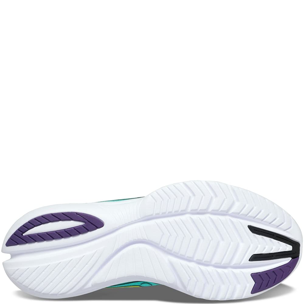 Saucony Women's Kinvara 13 Running Shoe, Cool Mint/Acid, 9