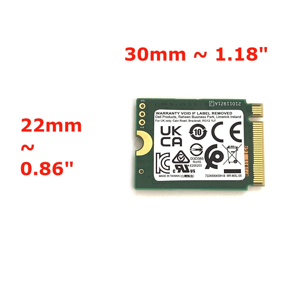 SSSTC 1TB SSD M.2 2230 30mm 1024GB NVMe PCIe 4.0 Gen4 x4 CL4-3D1024-Q11 Solid State Drive for Surface Pro Steam Deck Dell HP Lenovo Laptop Ultrabook Tablet