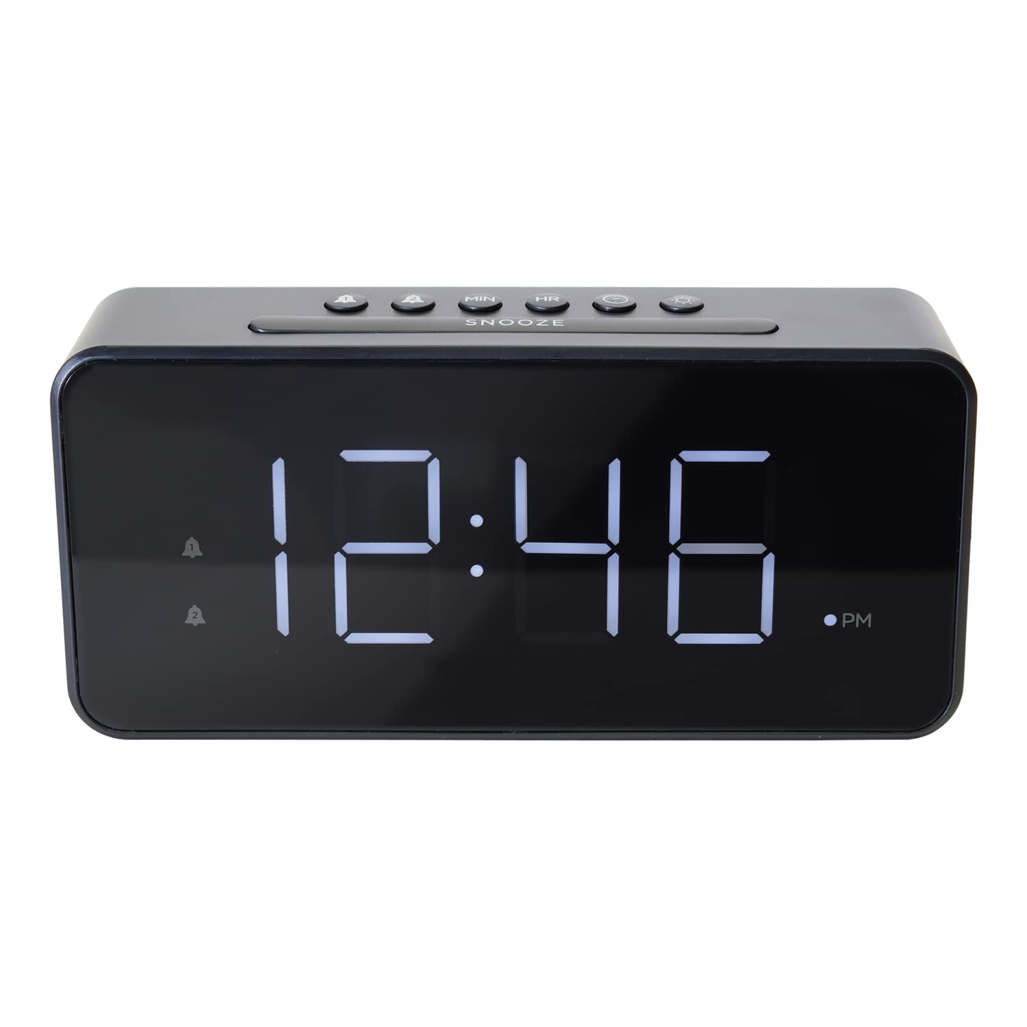 Lumoday Big Frame Alarm Clock, Plastic (LMD35)
