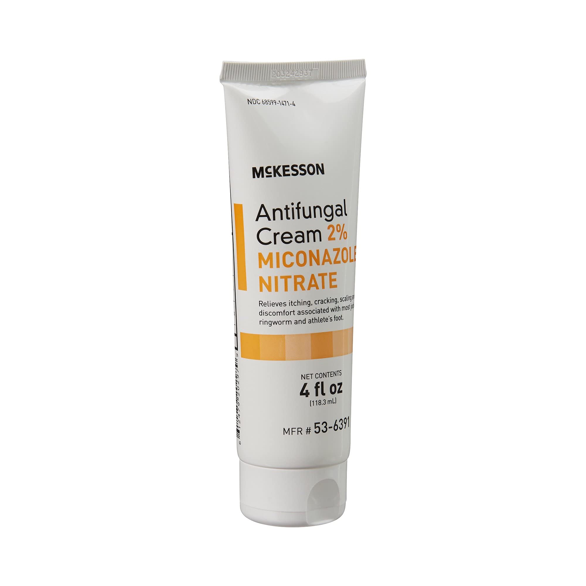 McKesson Antifungal Cream 2% Miconazole Nitrate Cream 4oz Tube (Each), 6391 (Formerly Repara Antifungal Cream)
