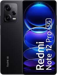 Xiaomi Redmi Note 12 Pro 5G + 4G (256GB + 8GB) Factory Unlocked 6.67" 50MP Triple Camera (Only Tmobile/Metro/Mint USA Market) + Extra (w/Fast Car Charger Bundle) (Midnight Black)