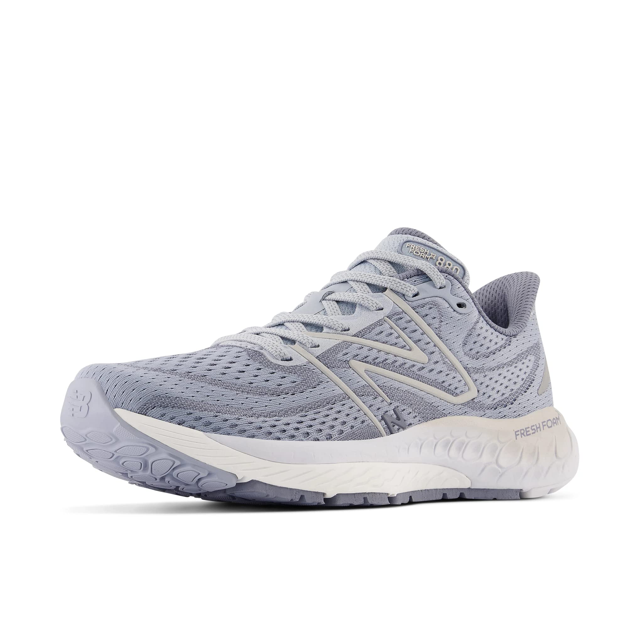 New Balance Women's Fresh Foam X 880 V13 Running Shoe, Light Arctic Grey/Arctic Grey/Light Silver Metallic, 11