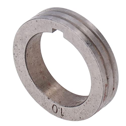 Welder Drives Roll, 5Pcs Stable Feeding High Accuracy Welders Wire Feed Roller 1.0β1.2mm Grooves Bearing Steel Wear Resistant for Welding Components