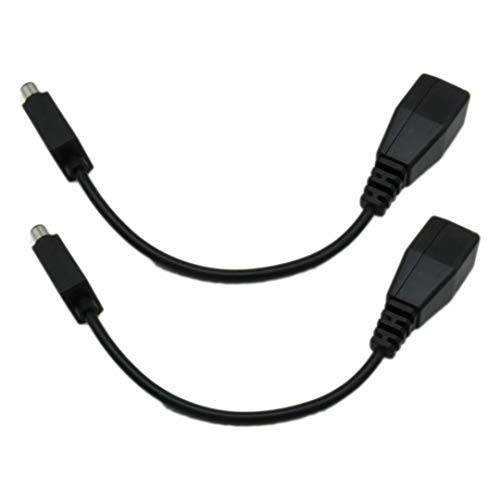 USonline911 2Pcs Adapter Power Supply Adapter Wired Adapter Cord Cable for Microsoft Xbox 360, for Microsoft Xbox One