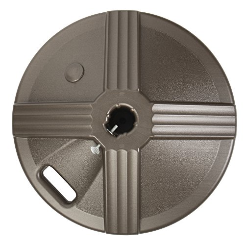 US Weight Durable Fillable Umbrella Base Designed to be Used with a Patio Table 3.5 pounds , Bronze