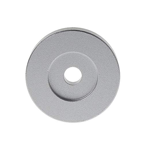 luosh Record Turntable Adapter 45 RPM Aluminum Silver for 7" Vinyl Technics SL1200 Series