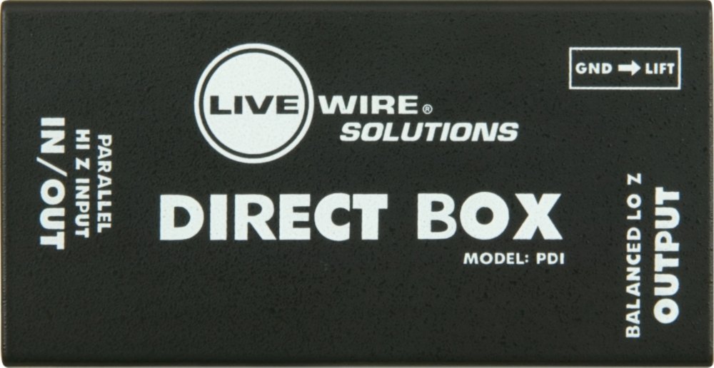 Livewire PDI Double Shielded Heavy Duty Passive Direct Box