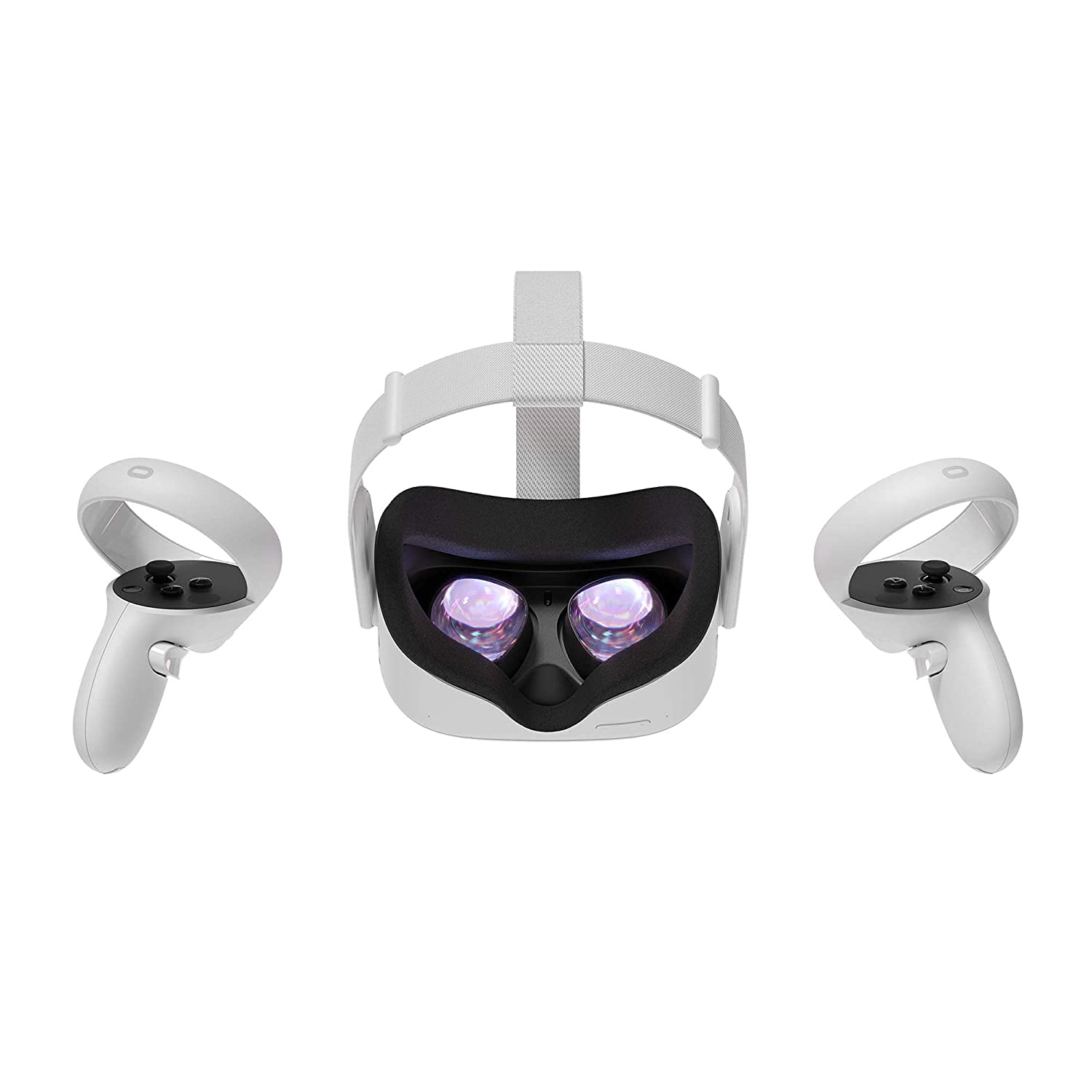 Oculus Newest Quest 2 - Advanced All-in-One Virtual Reality 256GB Storage Gaming Headset, LCD Display, Bundle with TSBEAU 13Ft Link Cable + Batteries and Charger Accessories