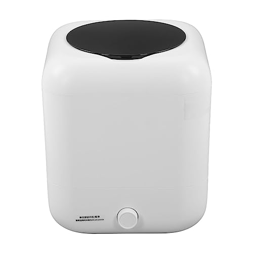 Luqeeg 5L High Capacity Portable Washing Machine 3 Speed Timing USB Rechargeable Portable Small Washer, Mini Washing Machine for Apartment, RV, Baby Clothes, Underwear